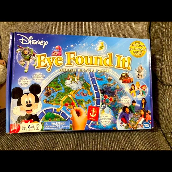 Disney | Games | Disney Eye Found It Hidden Picture Game | Poshmark